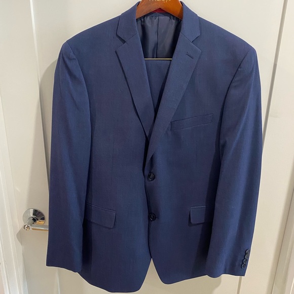 Alfani | Suits & Blazers | Alfani Blue Suit | Poshmark